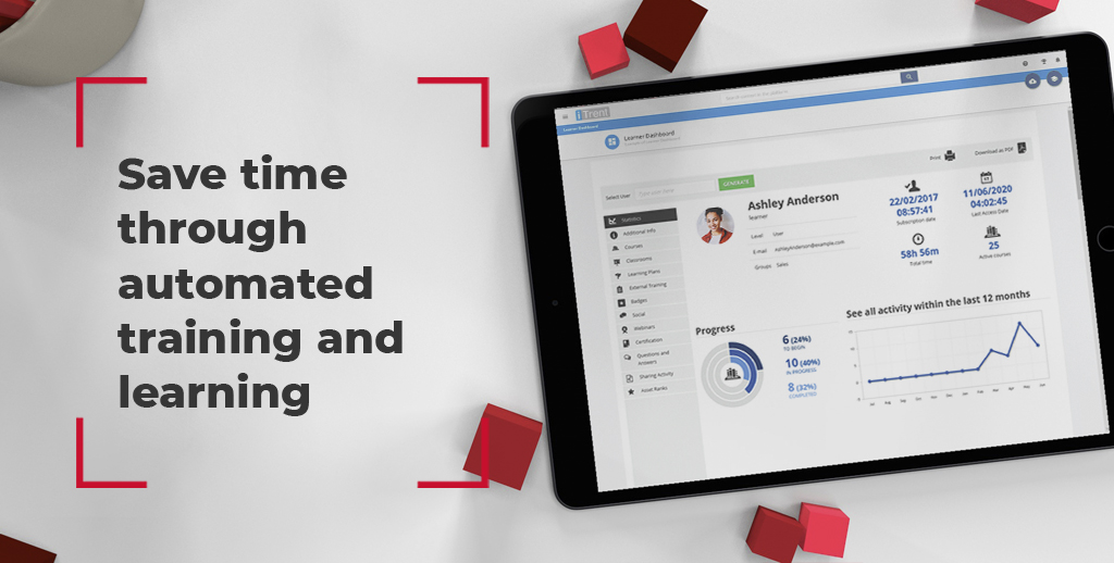 Save time through automated training and learning | MHR